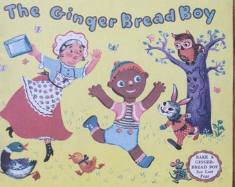 Gingerbread Boy Book - Etsy