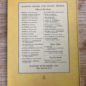 A Maxton Book About Flowers in Woods and Fields * Irma Wilde * Maxton ...