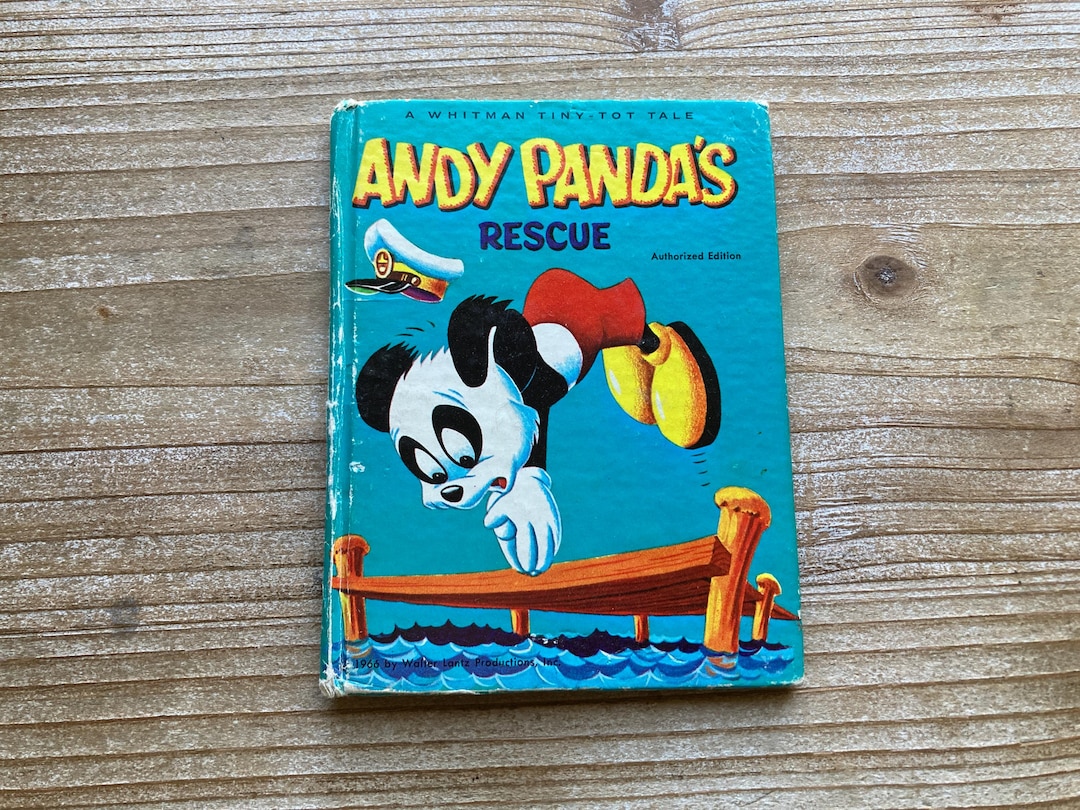 Andy Panda's Rescue, Walter Lantz, Whitman Publishing, 1959, Vintage ...