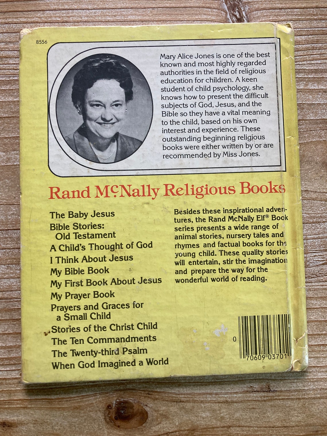 The Baby Jesus * Mary Alice Jones * Elizabeth Webbe * Rand Mcnally ...