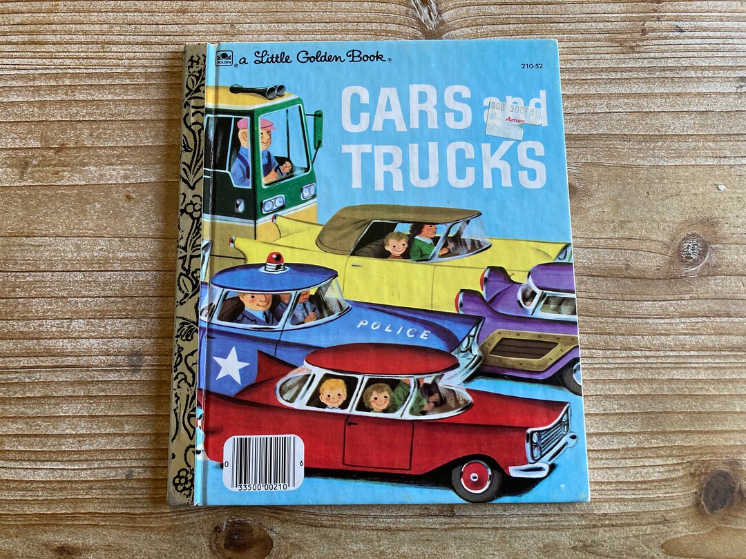 Cars and Trucks * A Little Golden Book * Richard Scarry * Western ...