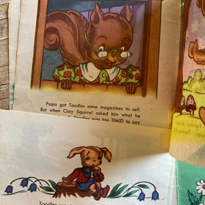 The Timid Bunny * Dorothea J Snow * 1940s * Vintage Kids Book - Etsy