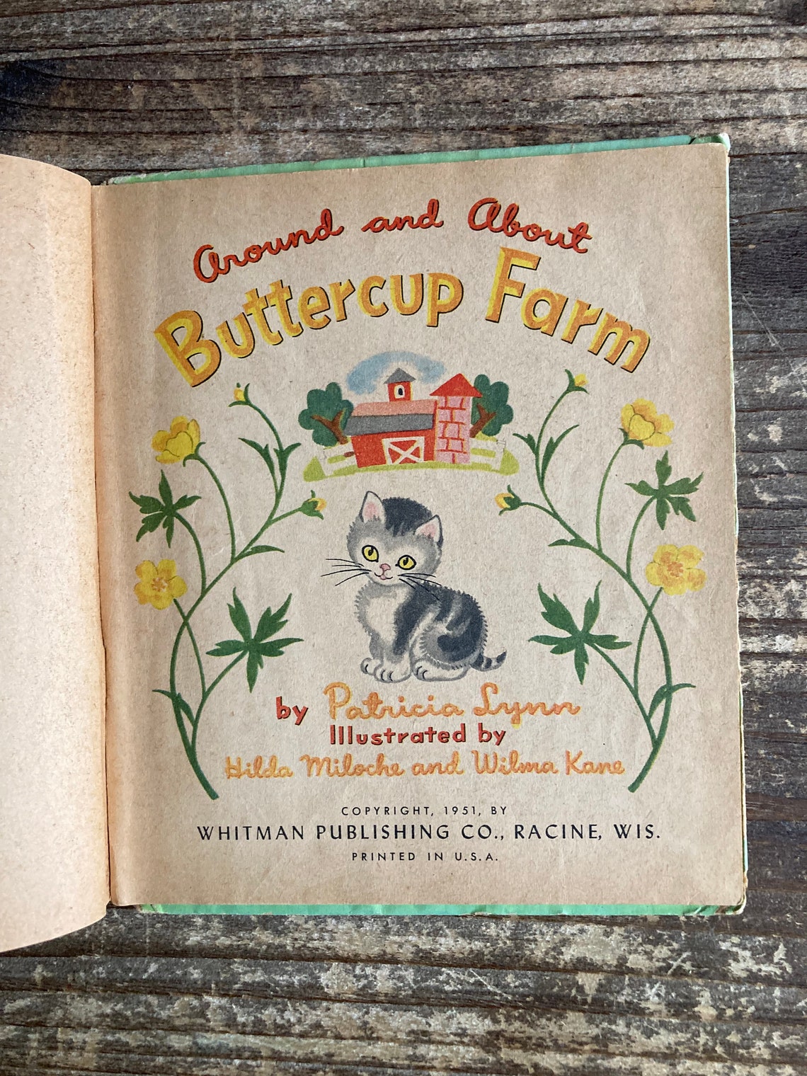 Around and About Buttercup Farm * Tell A Tale Book * Patricia Lynn ...