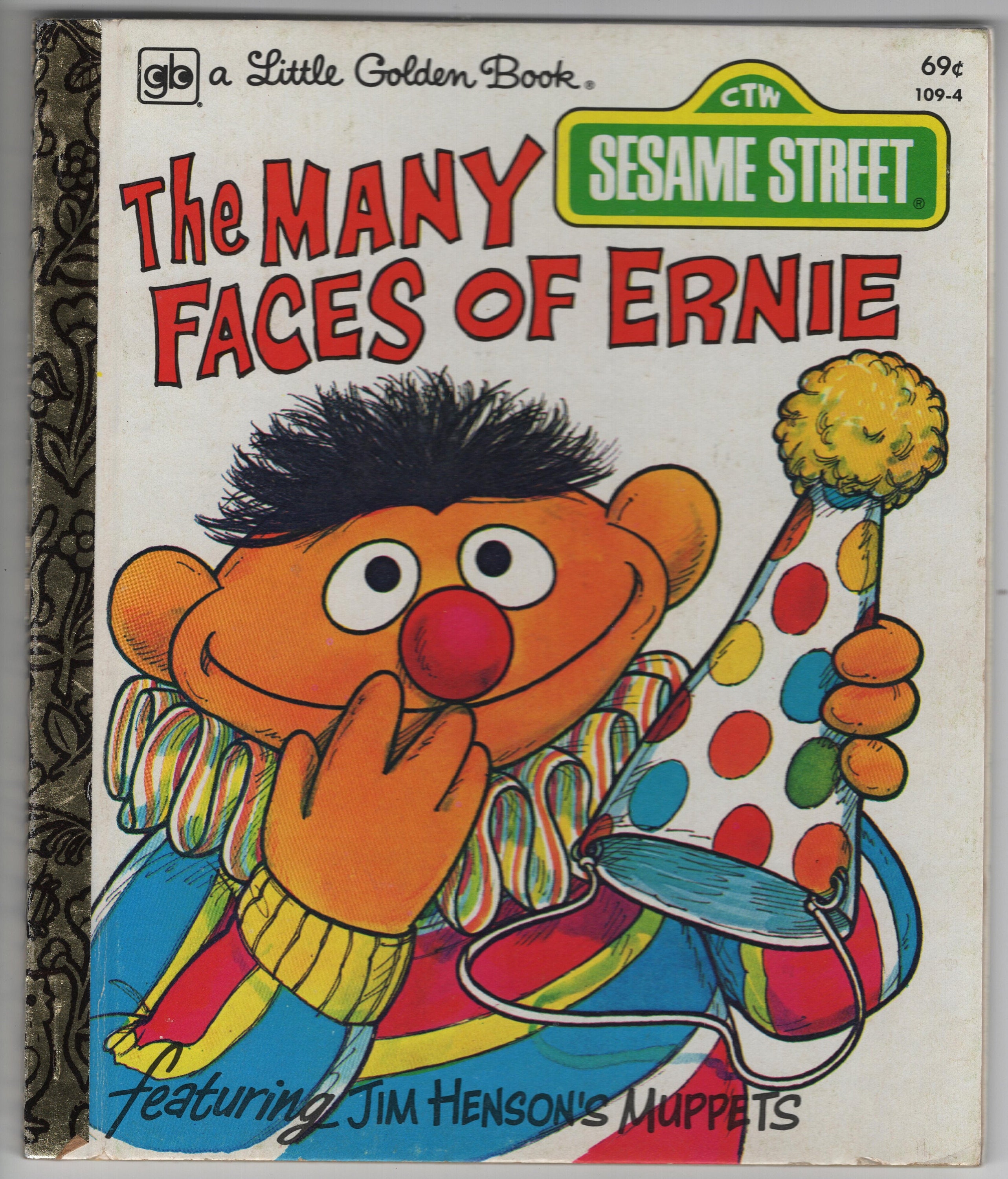 Ernie Sesame Street Face