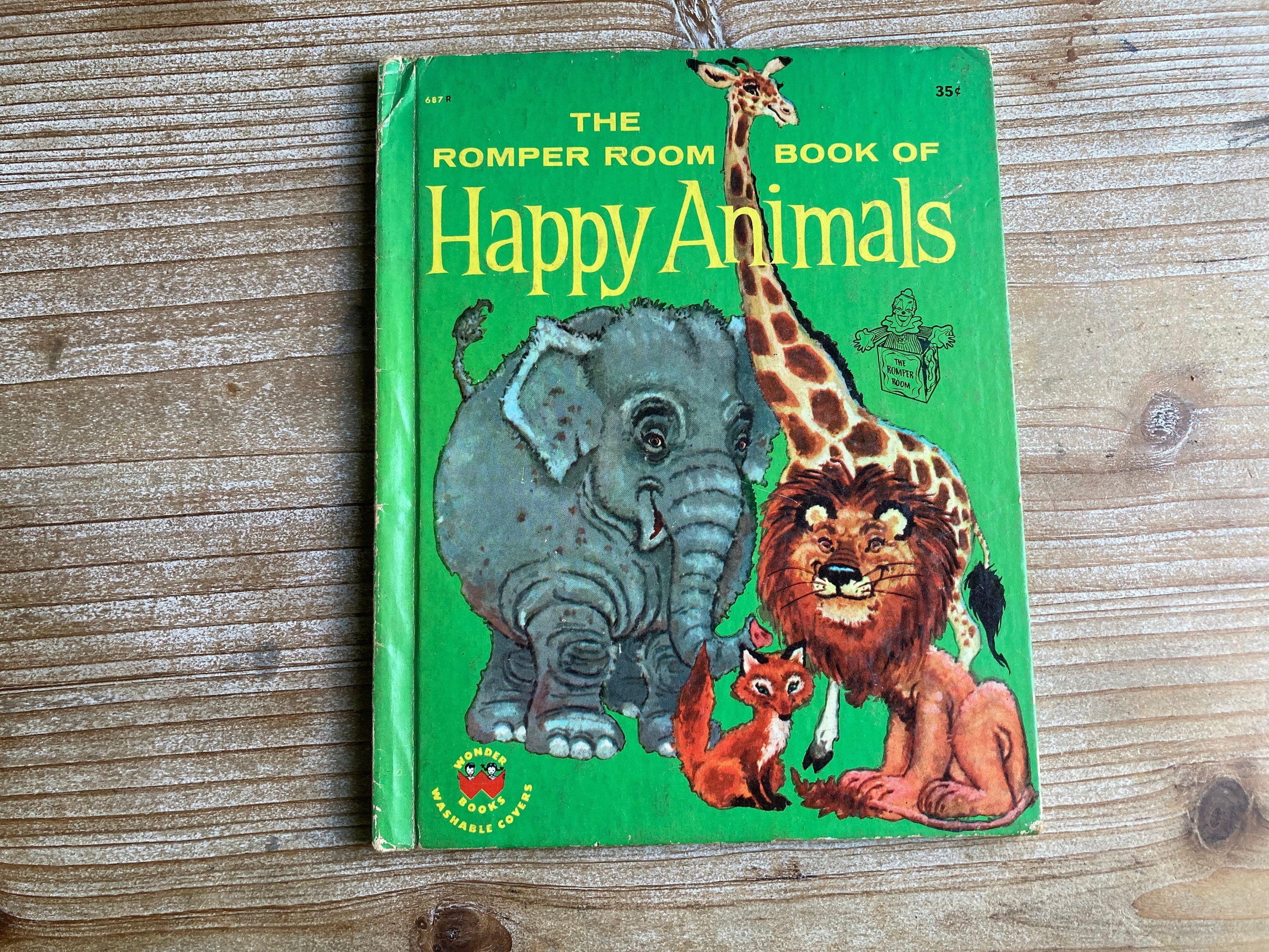 The Romper Room Book of Happy Animals * Oscar Weigle * Robert Jones ...