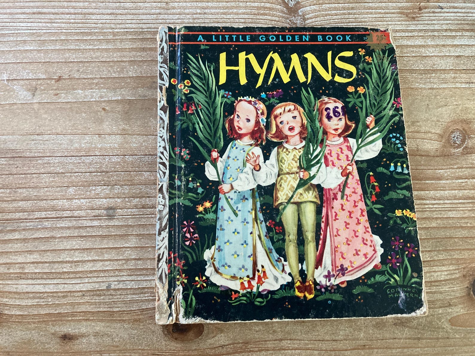 The Little Golden Book of Hymns * Elsa Jane Werner * Corinne Malvern ...