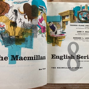 The Macmillan English Series * the Macmillan Company * 1963 * Vintage ...