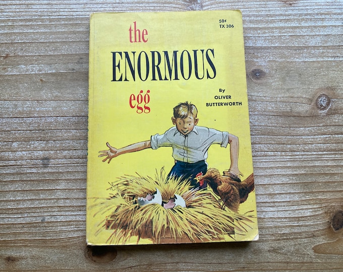 The Enormous Egg * Oliver Butterworth * Louis Darling * Scholastic Book ...