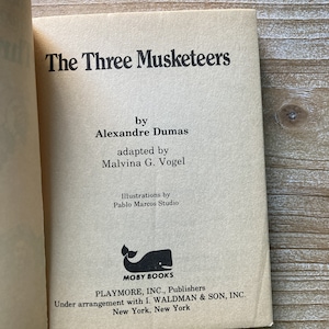 The Three Musketeers * Illustrated Classic Editions * Moby Books ...