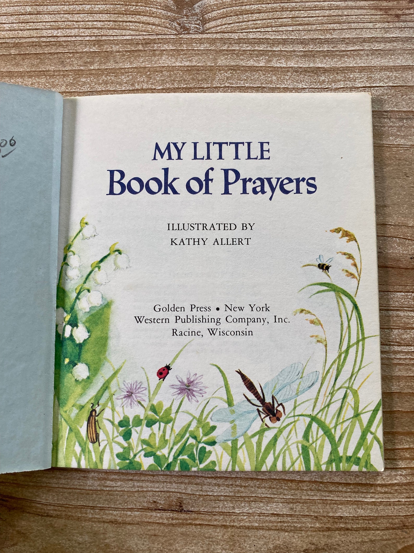 My Little Book of Prayers * A First Little Golden Book * Kathy Allert ...