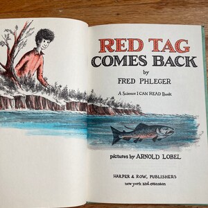 Red Tag Comes Back A Science I Can Read Book Fred Phleger Arnold Lobel ...