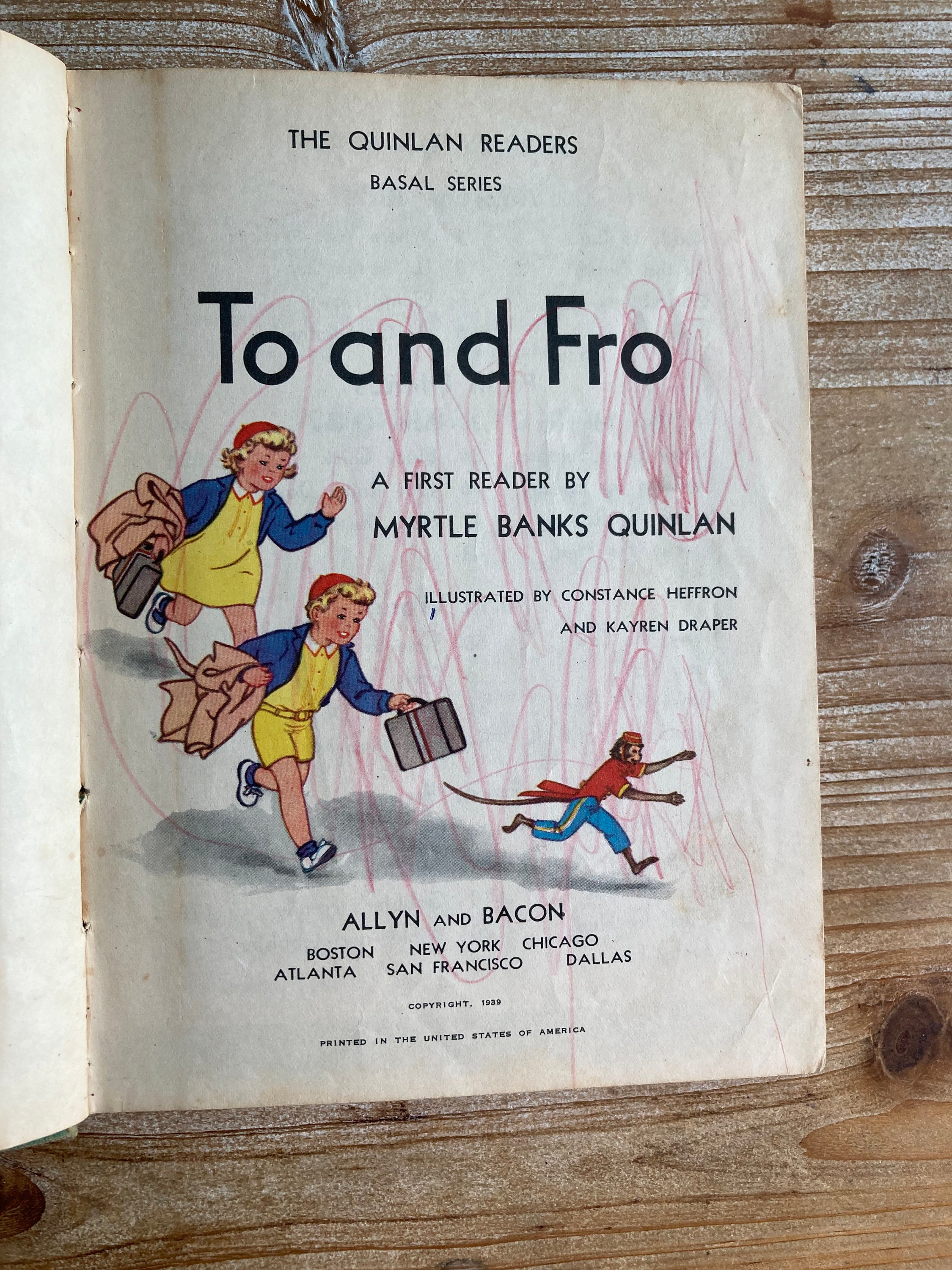 To and Fro * the Quinlan Readers * Myrtle Banks Quinlan * Constance ...