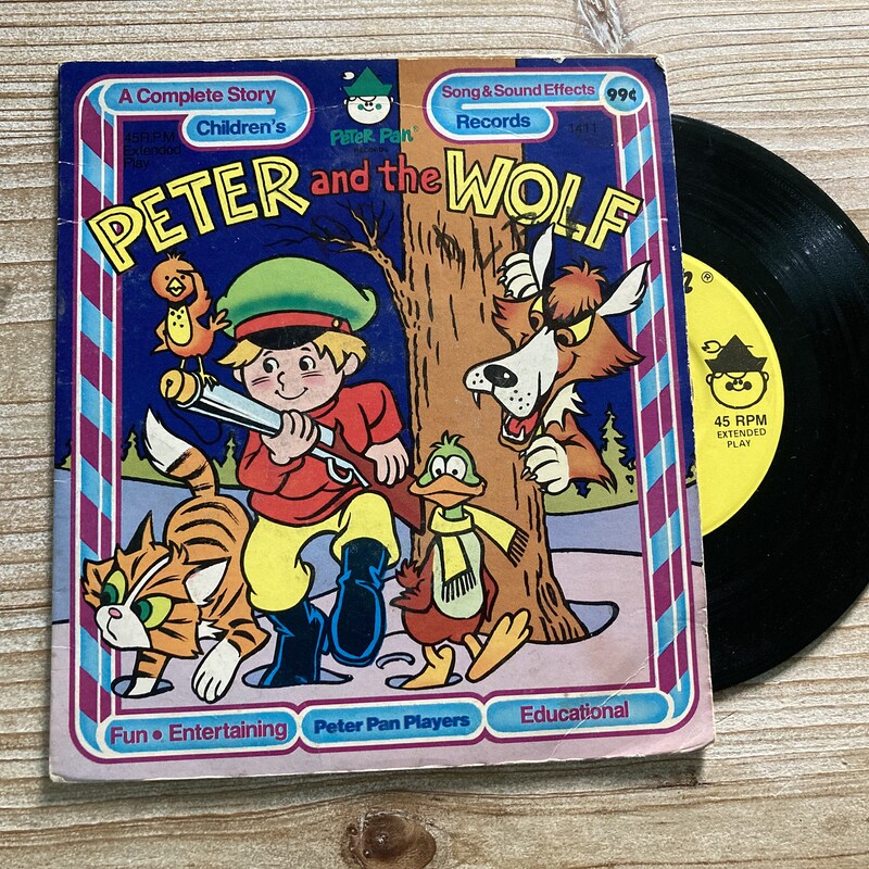 Peter Pan Records - Etsy