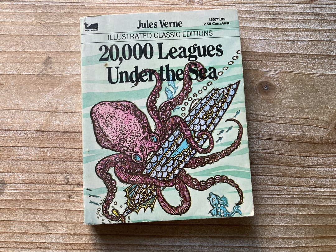 20000 Leagues Under the Sea Illustrated Classic Editions - Etsy