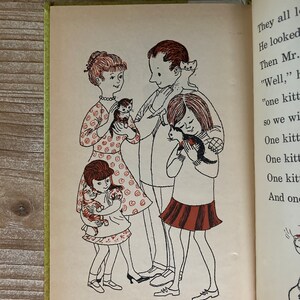 One Kitten is Not Too Many * Easy Reader * Dorothy Levenson * Carl and Mary Hauge * Wonder Books ...