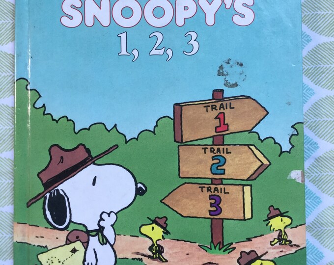 Snoopy’s 1, 2, 3 * A Golden Book * Nancy Hall * Art and Kim Ellis ...