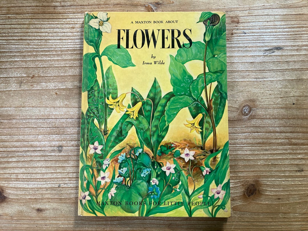 A Maxton Book About Flowers in Woods and Fields * Irma Wilde * Maxton ...