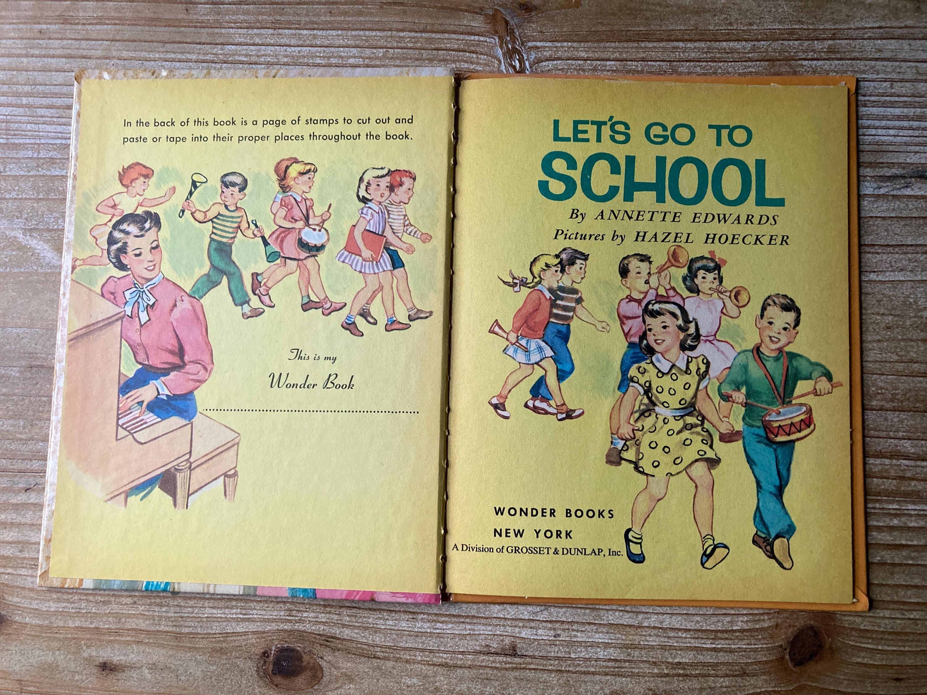 Let's Go to School, A Story-book Game, Annette Edwards, Hazel Hoecker ...