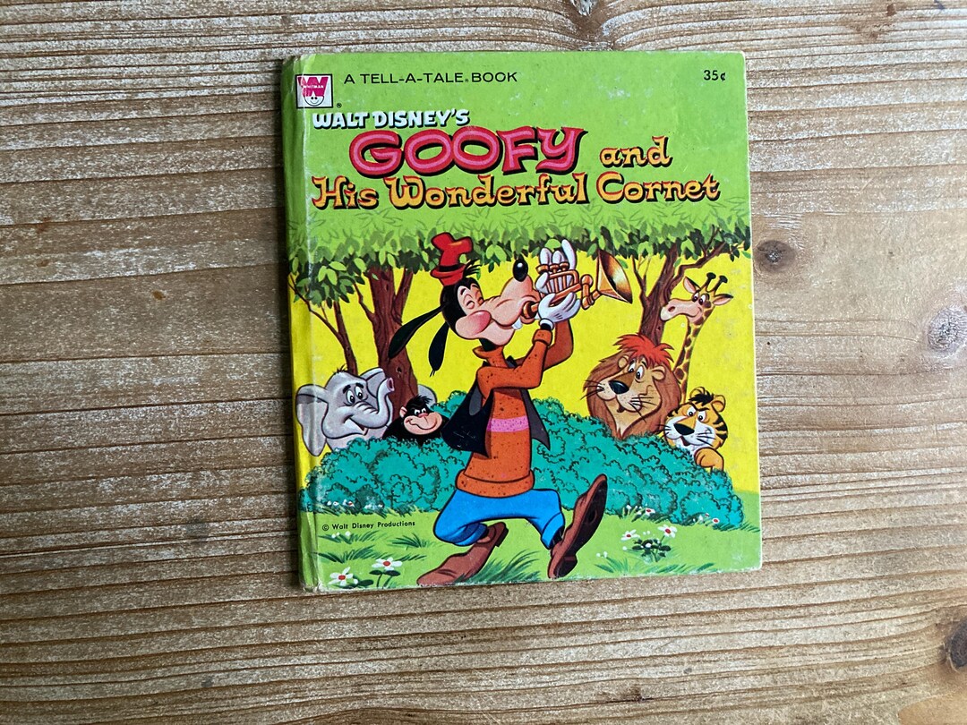 Walt Disney's Goofy and His Wonderful Cornet, Tell A Tale Book, Homer ...