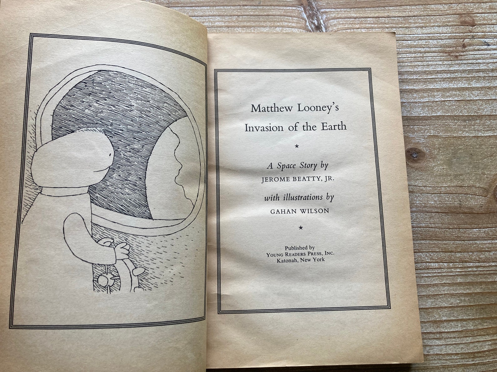 Matthew Looney’s Invasion of the Earth * Jerome Beatty Jr * Gahan ...