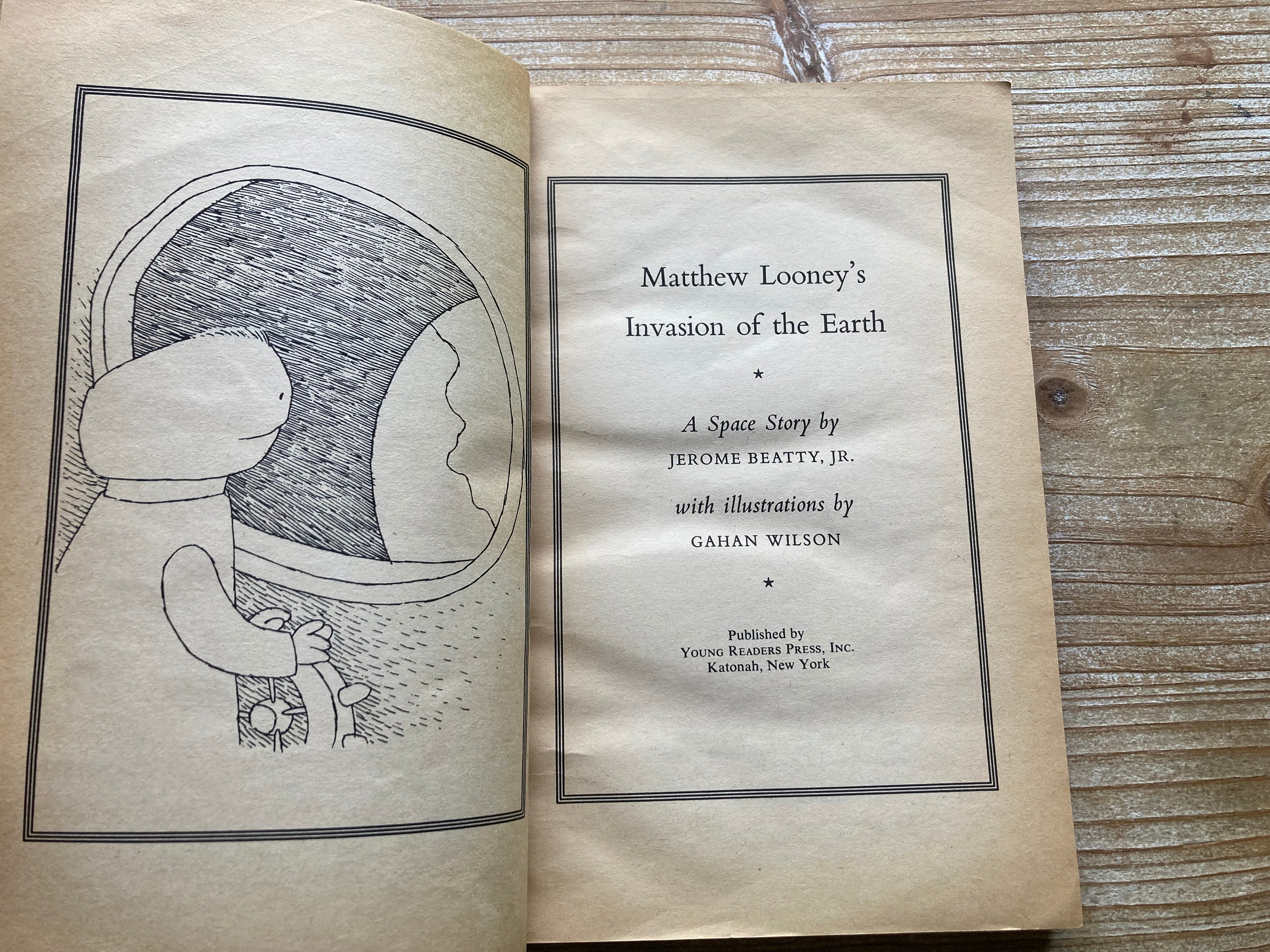 Matthew Looney’s Invasion of the Earth * Jerome Beatty Jr * Gahan ...