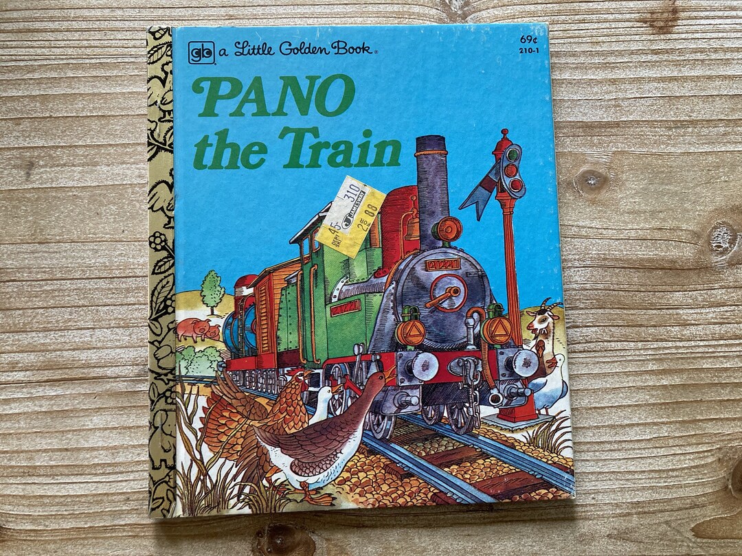 Pano the Train * A Little Golden Book * Sharon Holaves * Giannini ...
