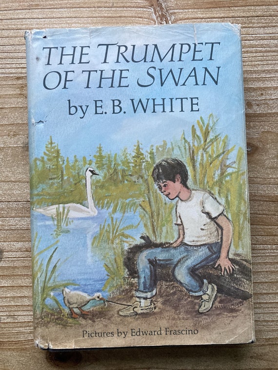 The Trumpet of the Swan E B White Edward Frascino Harper - Etsy