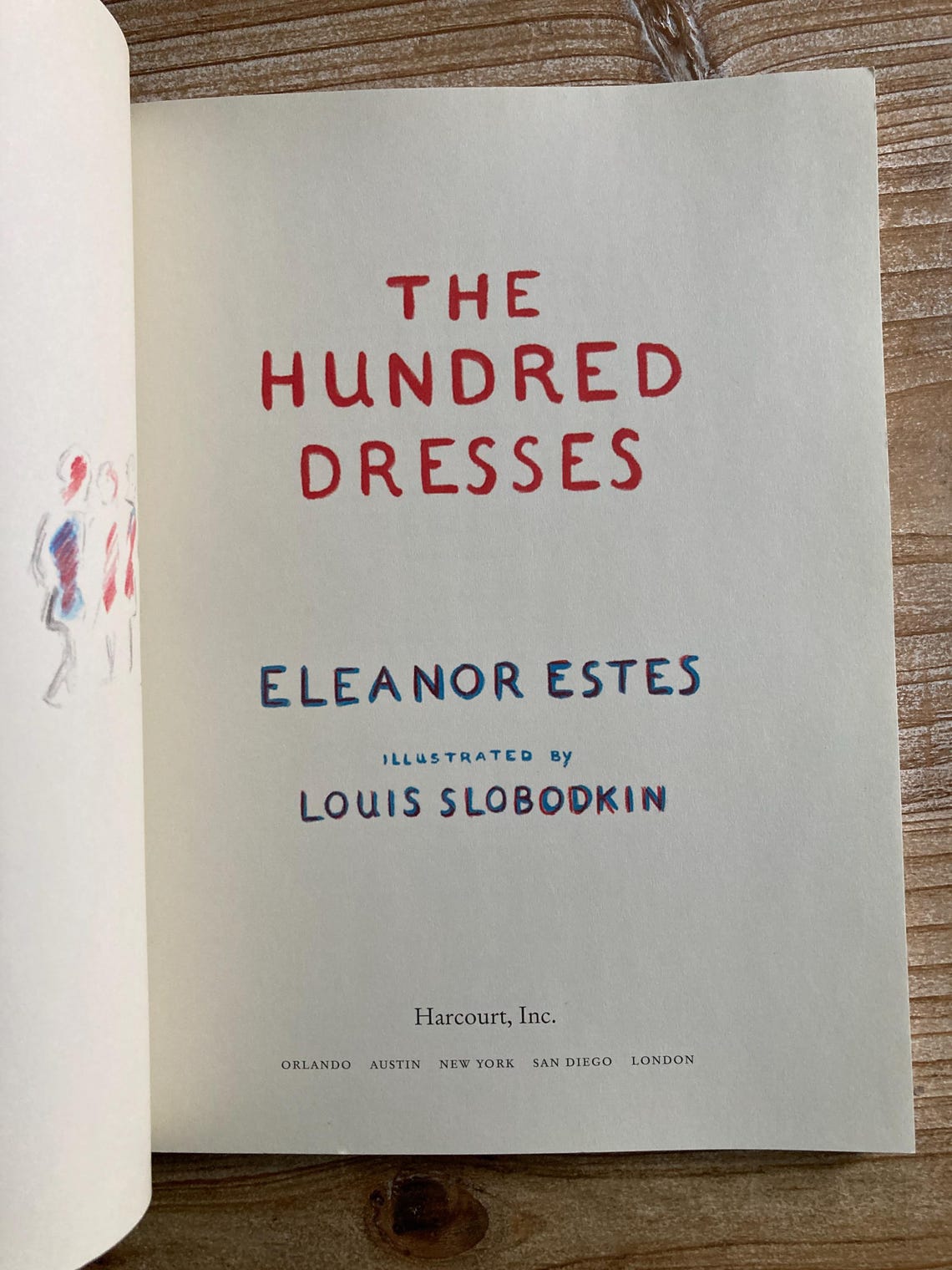 The Hundred Dresses, Eleanor Estes, Louis Slobodkin, Harcourt, Inc ...