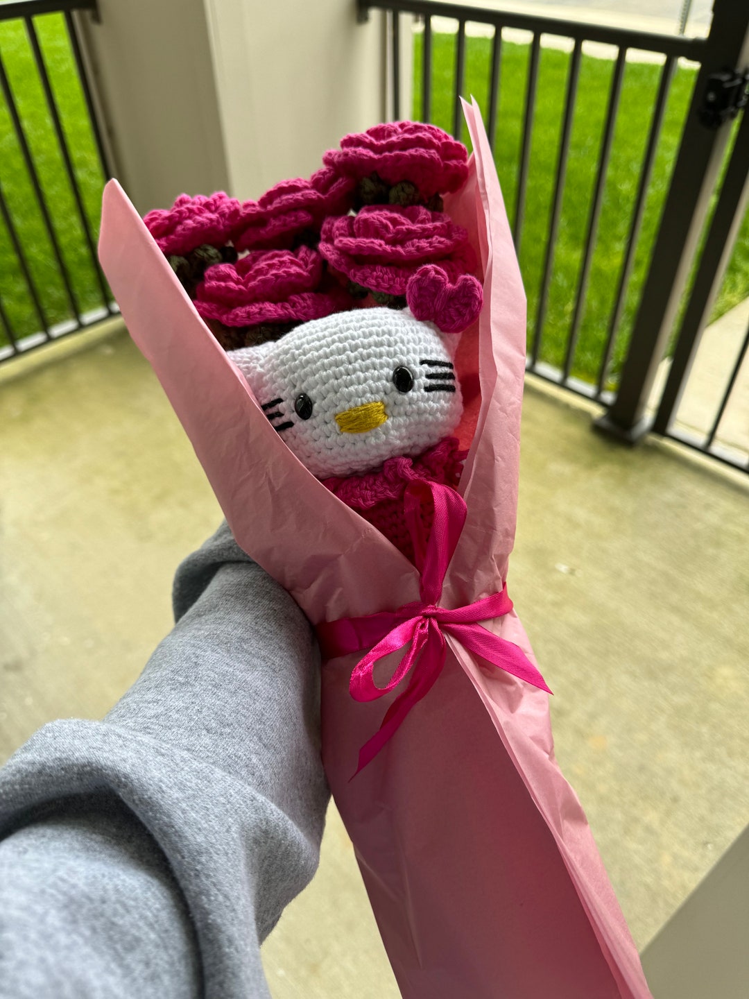 Hello Kitty Rose Bouquet - Etsy
