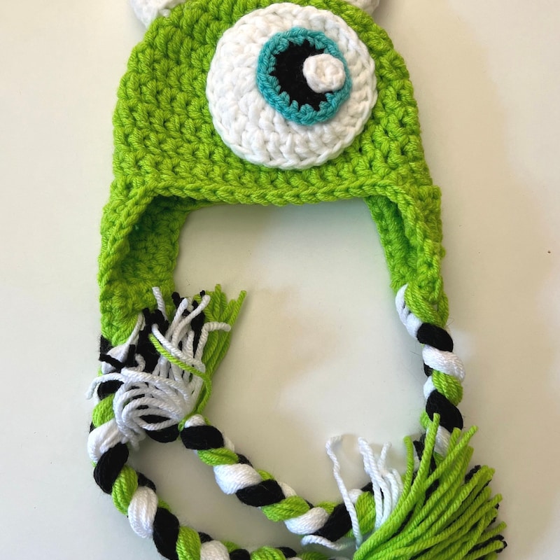 Green Monster Hat - Etsy