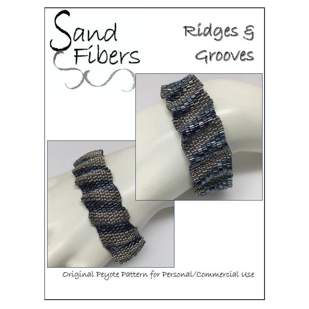 Ridges & Grooves Peyote Cuff - A Sand Fibers for Personal/commercial ...