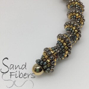 Metallic Cellini Spiral Rope Choker - A Sand Fibers Original Creation ...