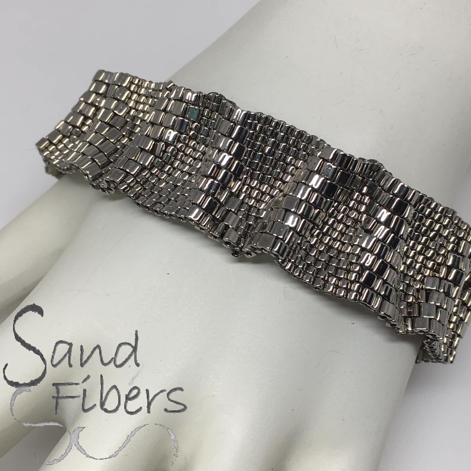 Peyote Pattern Collection - Ripples Large and Small Peyote Cuffs - A ...