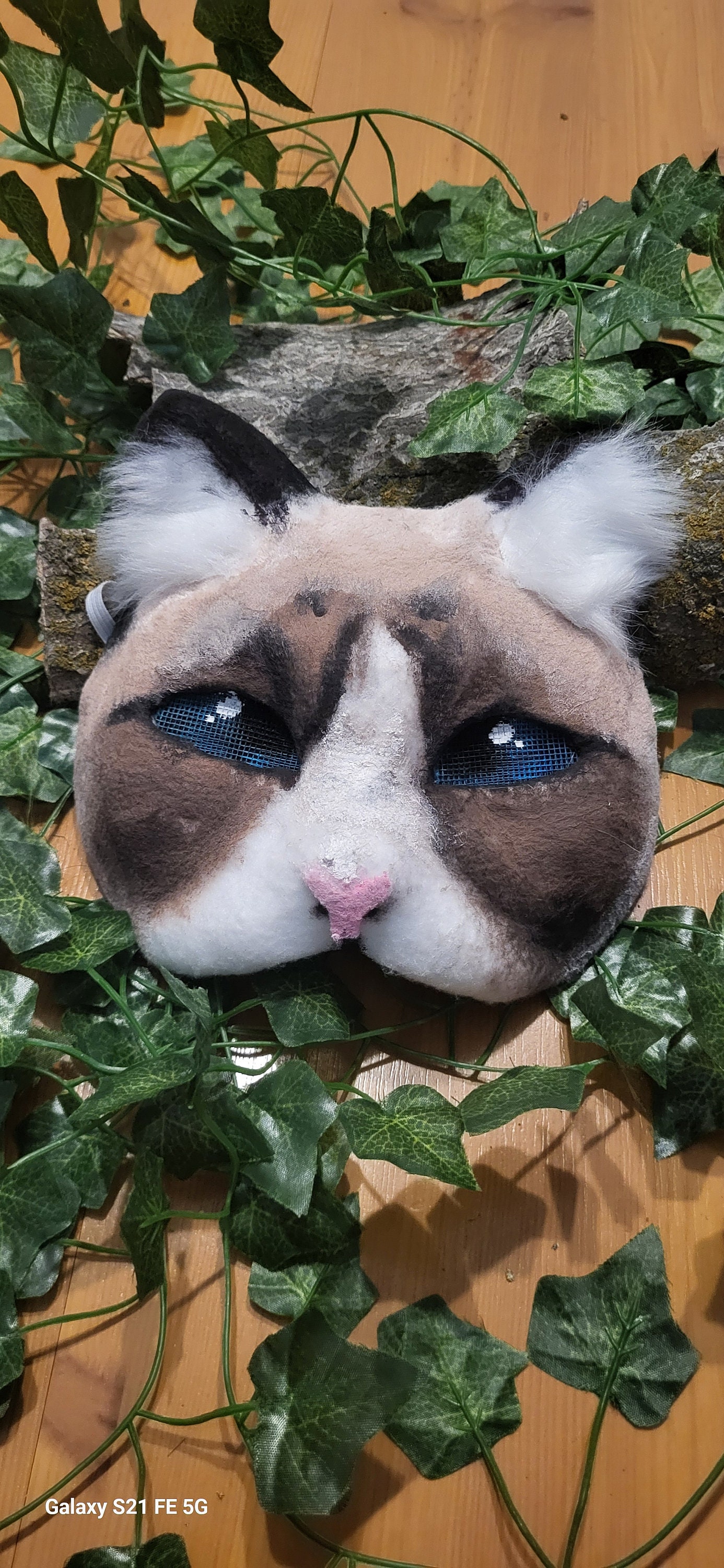 Ragdoll Siamese Cat Mask, Therian Mask, Cat Mask - Etsy