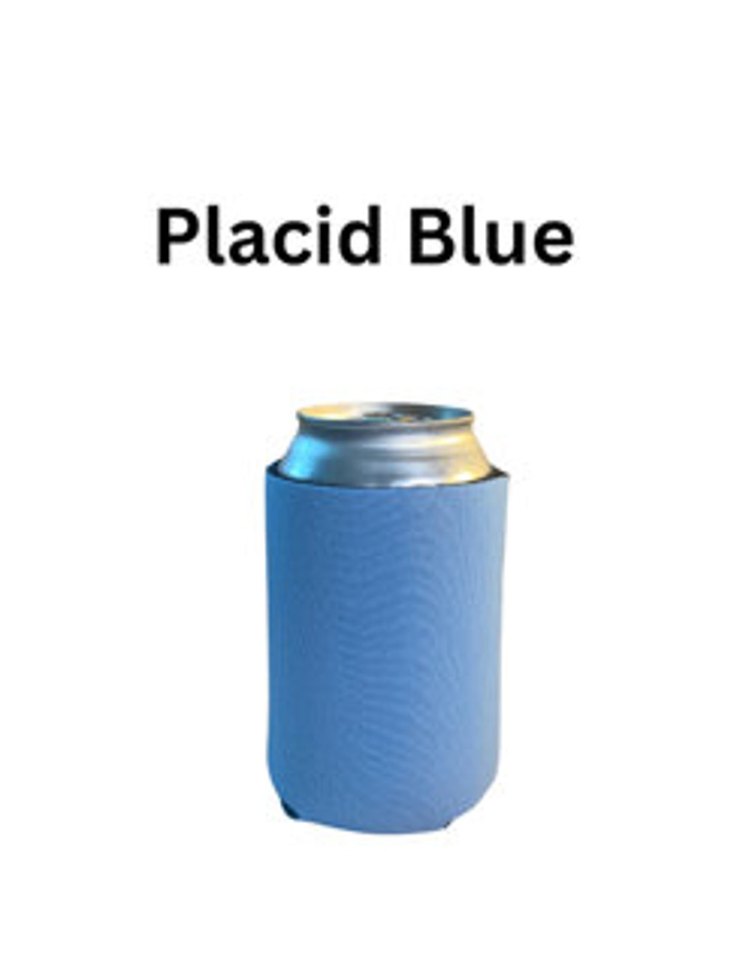 Blank Standard Collapsible Foam Beverage Can Coolers Lot of 25 Placid ...