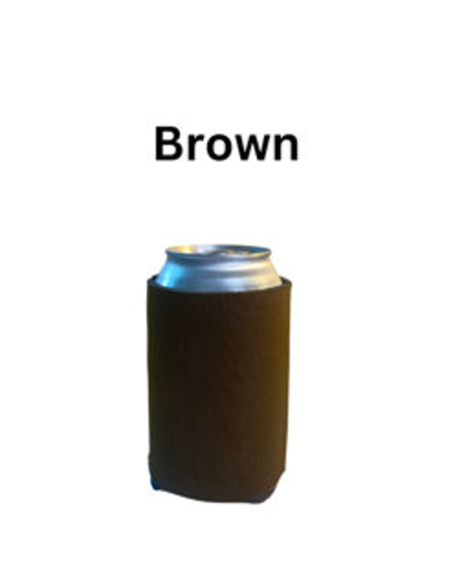 Blank Standard Collapsible Foam Beverage Can Coolers Lot of 25 Brown - Etsy