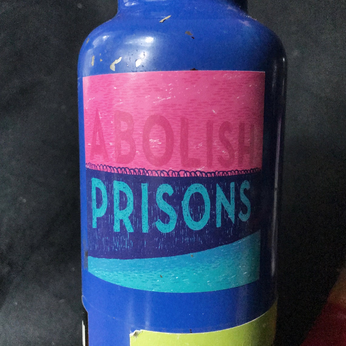 Abolish Prisons / Borders Vinyl Stickers, Abolition, Solidarity Forever ...