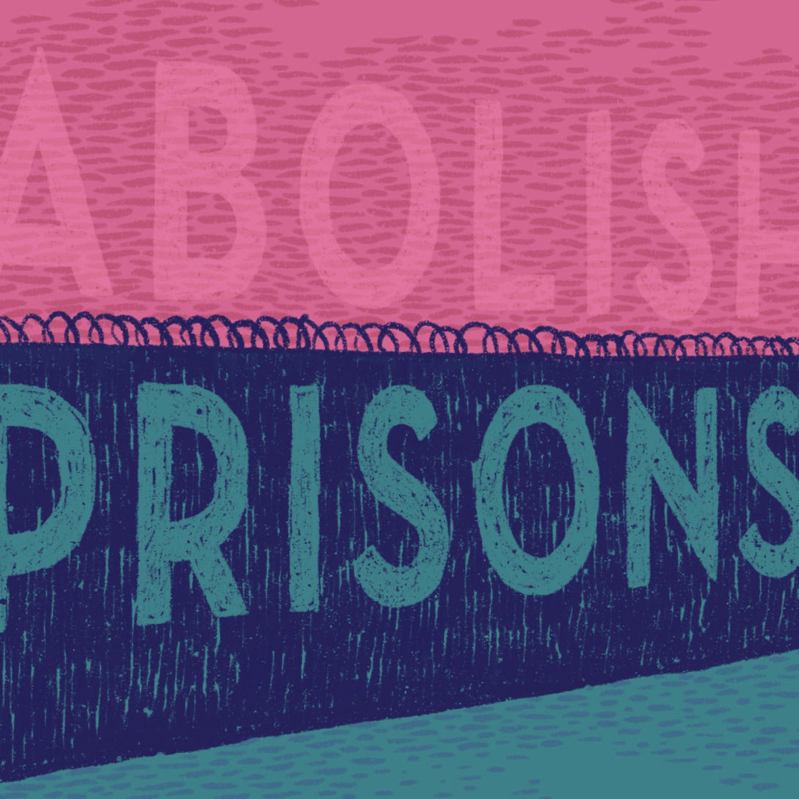 ABOLISH PRISONS Art Print, Prison Abolition, Abolish Police, Abolish ...