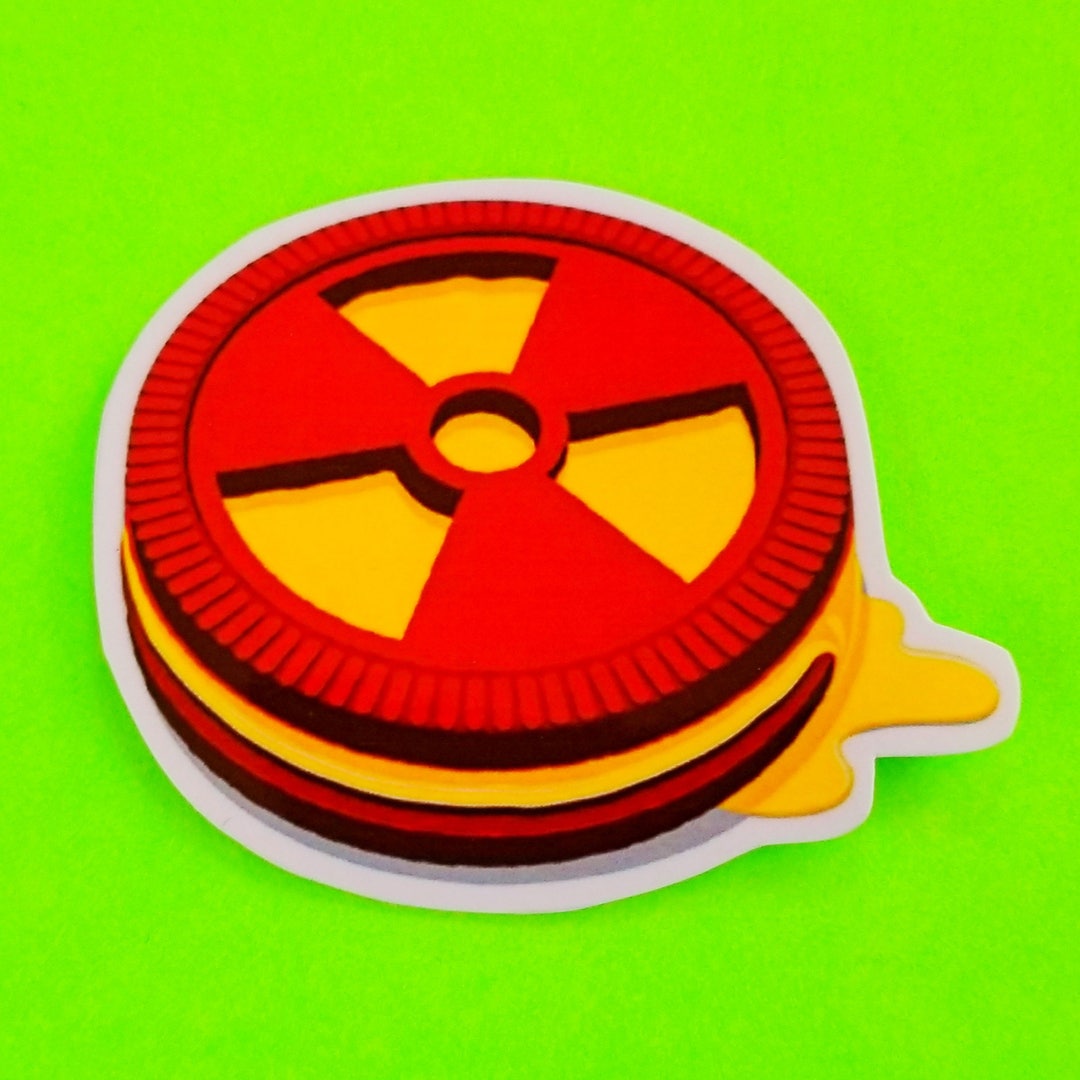 Radioactive Cookie Atomic Age Nuclear Snack Oreo Ions Food Waterproof ...