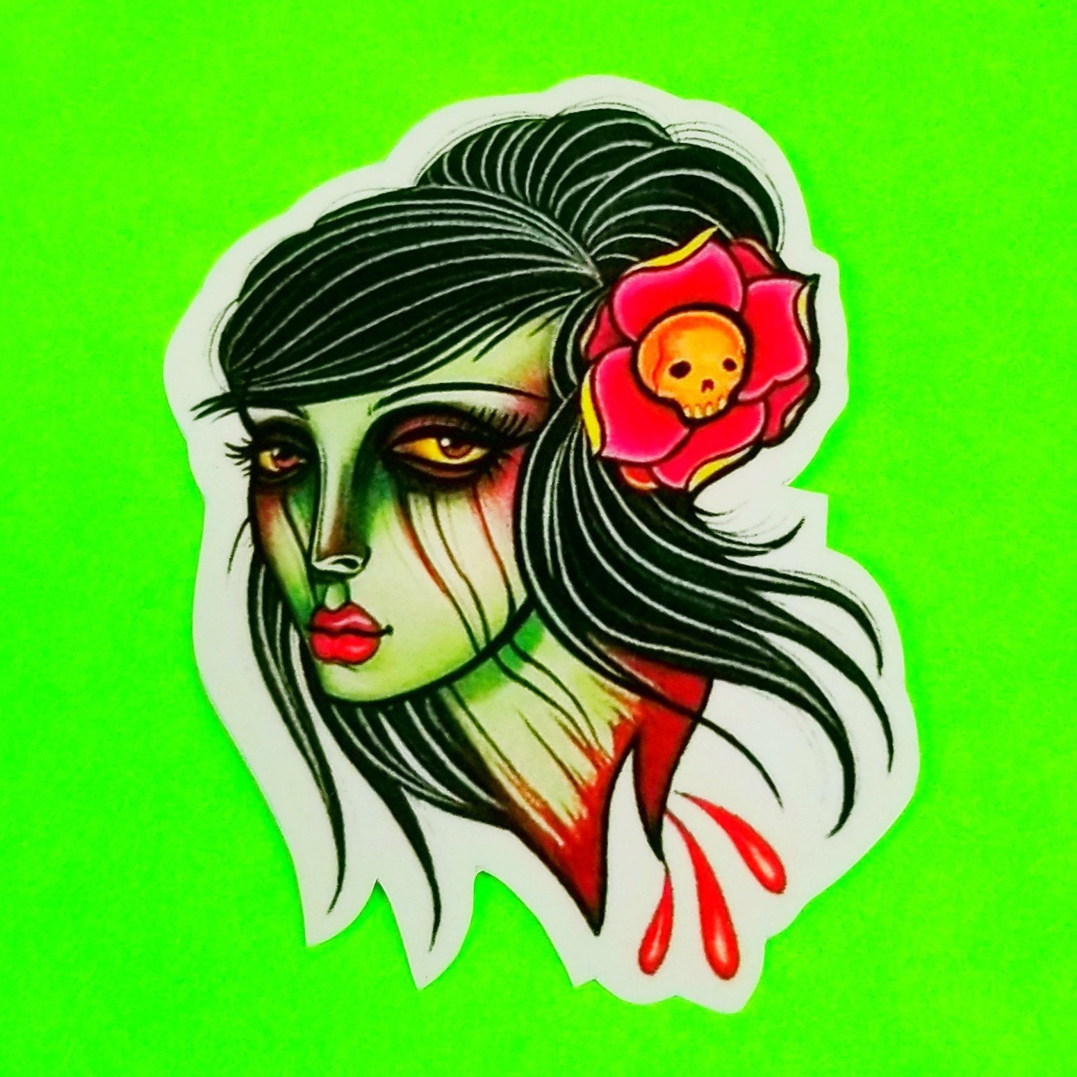 New School Zombie Tattoo Designs