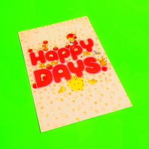 Vintage 1970s Super Retro Happy Birthday Kitsch Kraft - Etsy