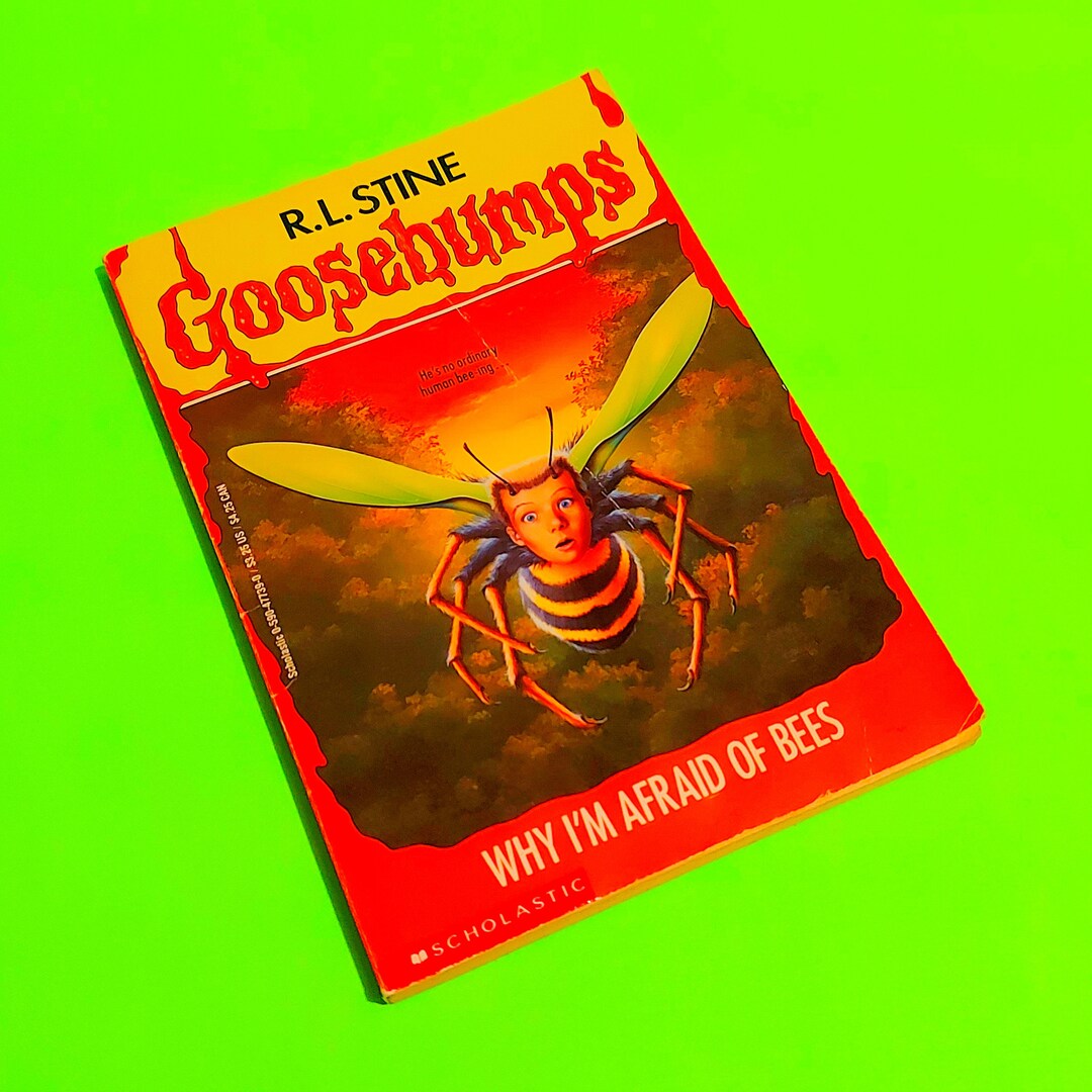 Goosebumps RL Stine 17 Why I'm Afraid of Bees Horror - Etsy