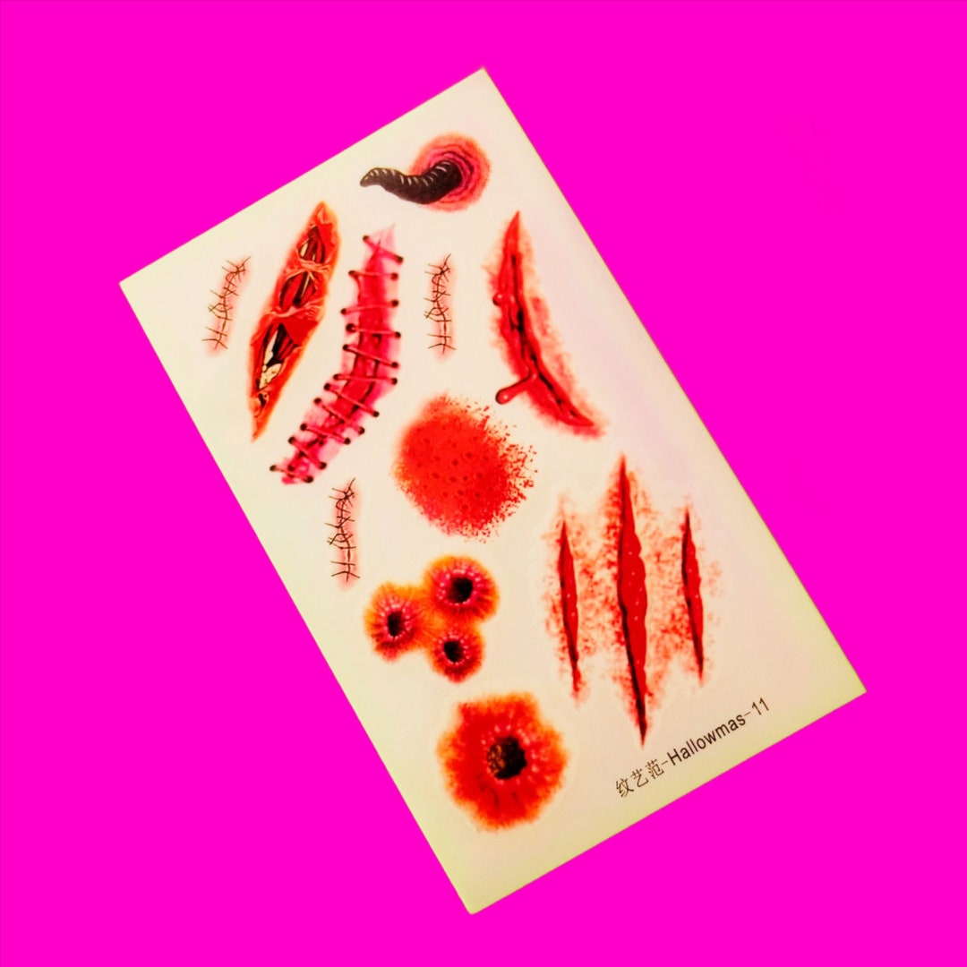 Gore and Horror Sutures Stitches Anatomical Amazements Bullet Wounds ...