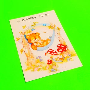 Vintage 1970s Super Retro Happy Birthday Kitsch Kraft - Etsy