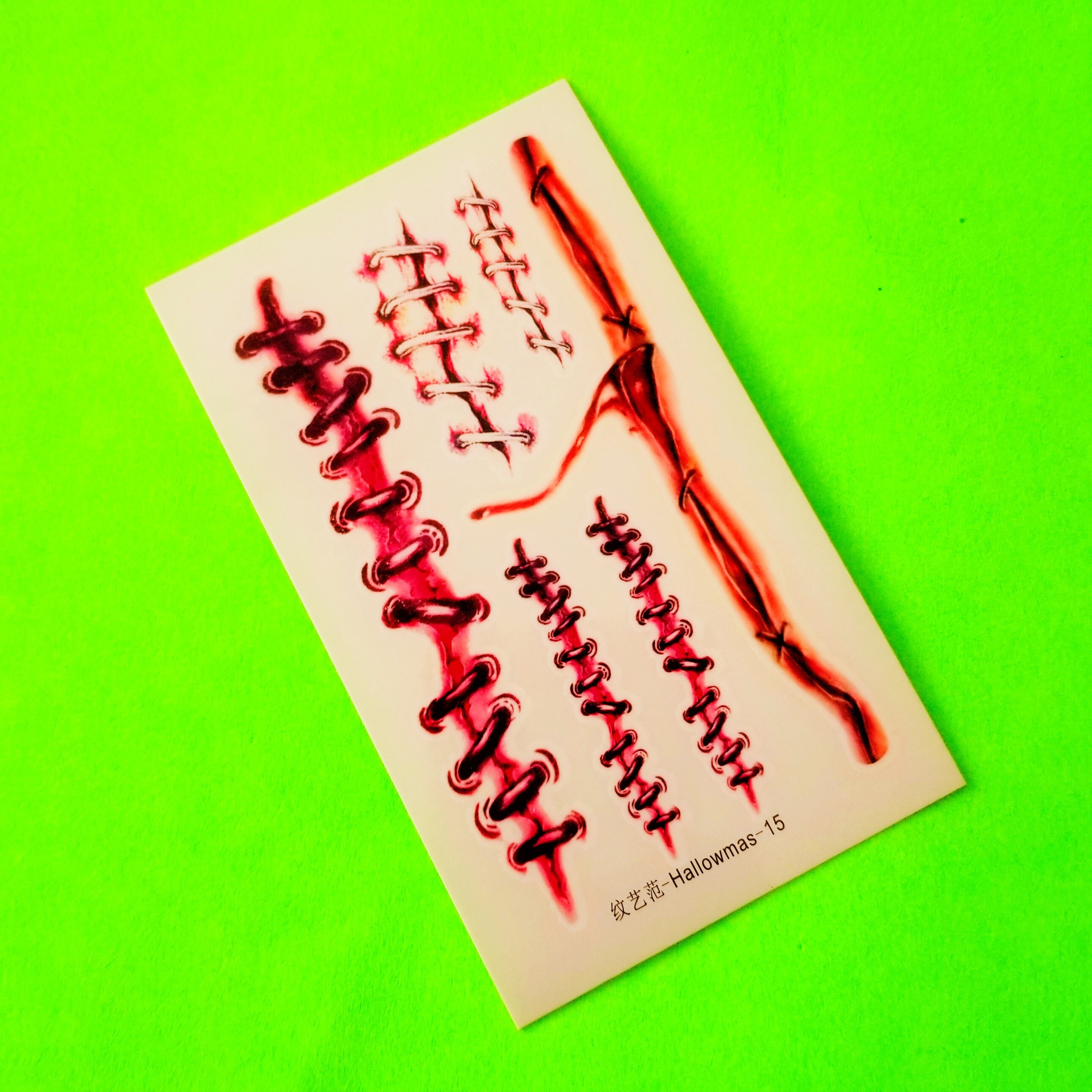 Gore and Horror Sutures Stitches Anatomical Amazements Bullet | Etsy