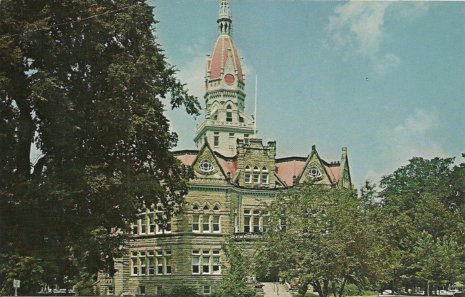 Illinois Vintage 1950s Postcard Pittsfield Pike County - Etsy