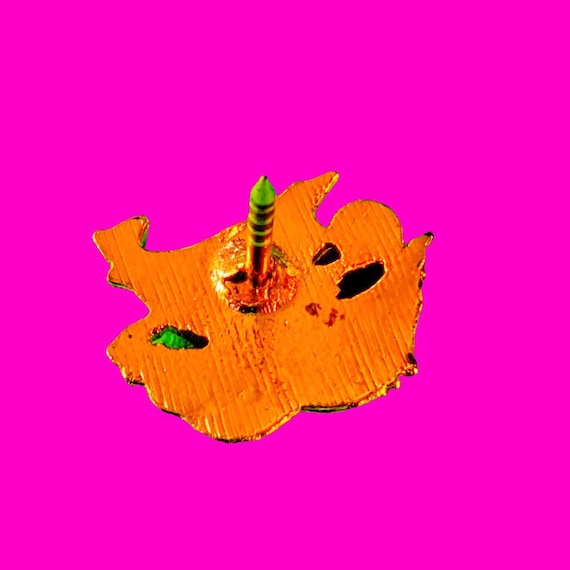 Three Hens Red Enamel Jewel Gold Vintage 1950s Sweate… - Gem