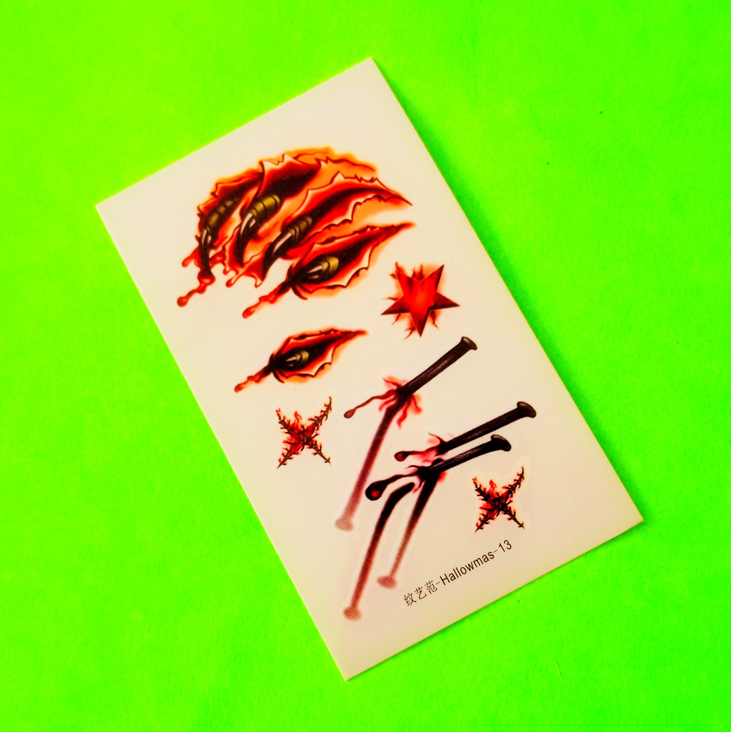 Gore and Horror Sutures Stitches Anatomical Amazements Bullet | Etsy