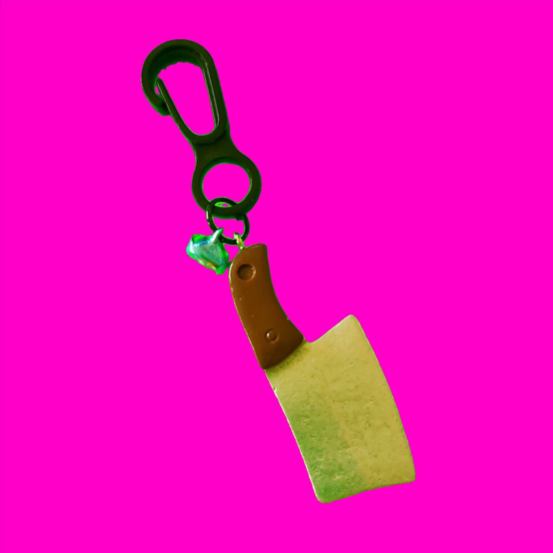 Kitchen Clutter Repop 80s Plastic Charms Scissor Meat Cleaver Kawaii ...