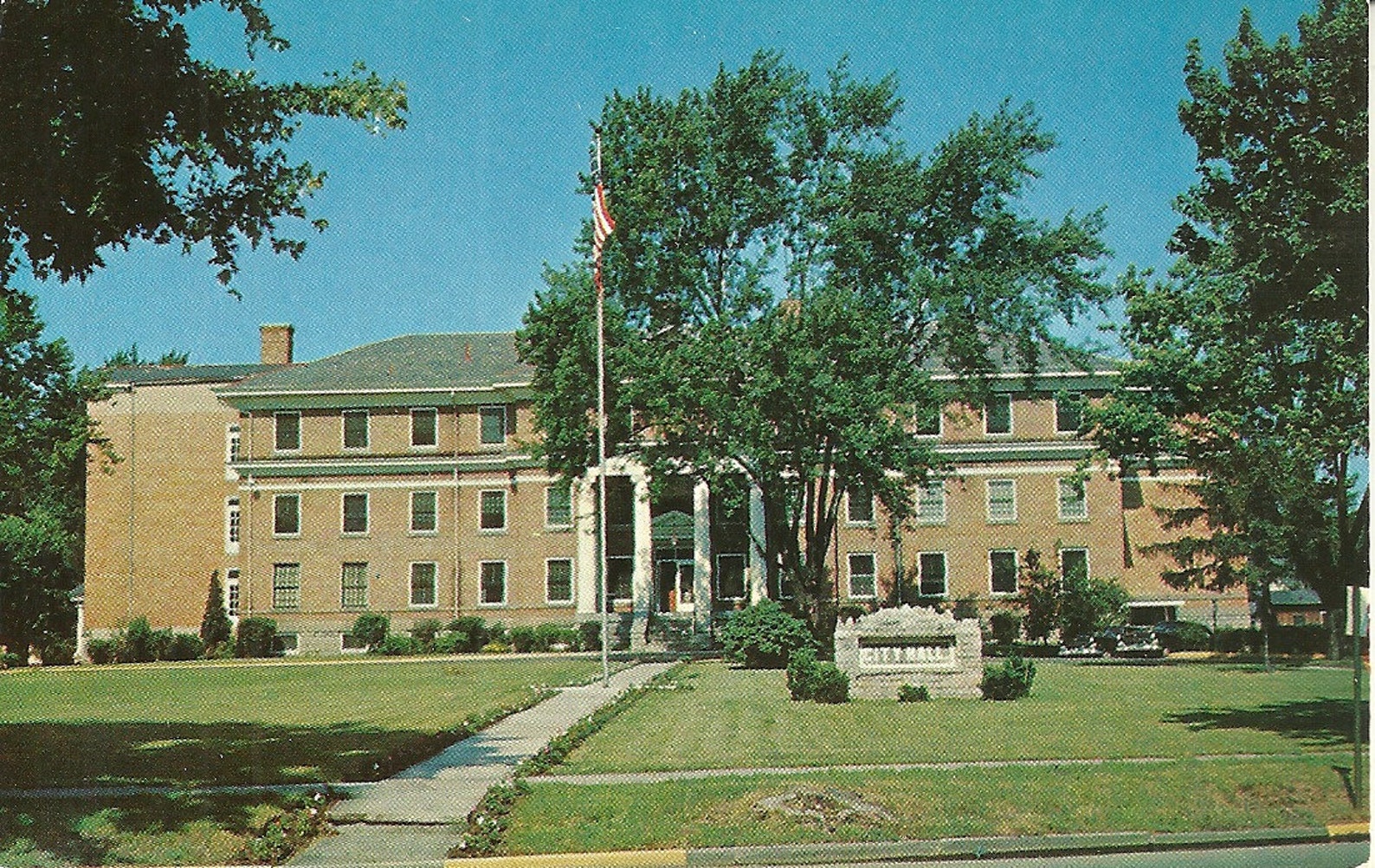Ohio Vintage 1950s Postcard Marion City Hall Civic Center - Etsy New ...